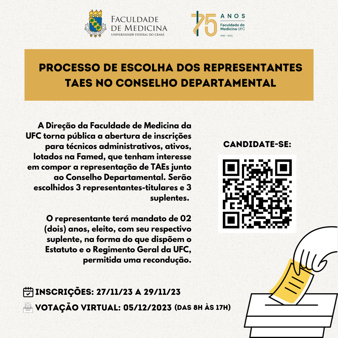 Faculdade de Medicina da UFC abre processo de escolha para ...